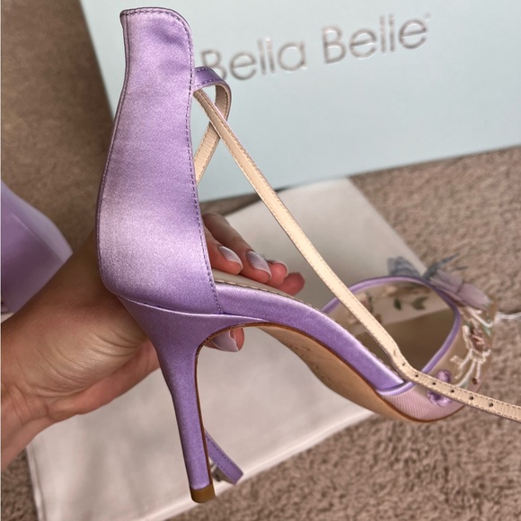 Bella Belle | Shoes | Bella Belle Eve Lavender Butterfly Heels | Poshmark